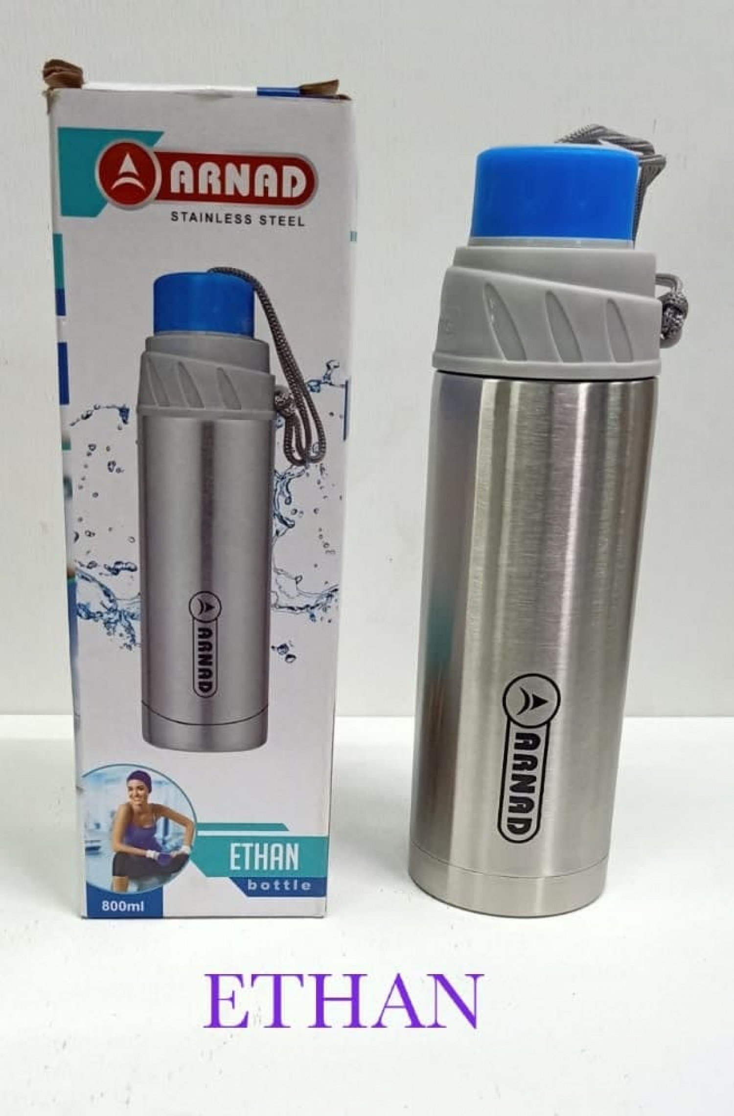 ARNAD BOTTLE - ETHAN 800ML BOTTLE - Cooker, Mixi, Bowl, Non stick Etc ...